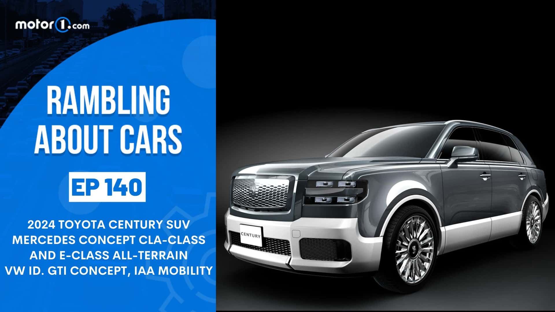 Toyota Century SUV, Mercedes Concept CLA-Class, E-Class All-Terrain, VW ...