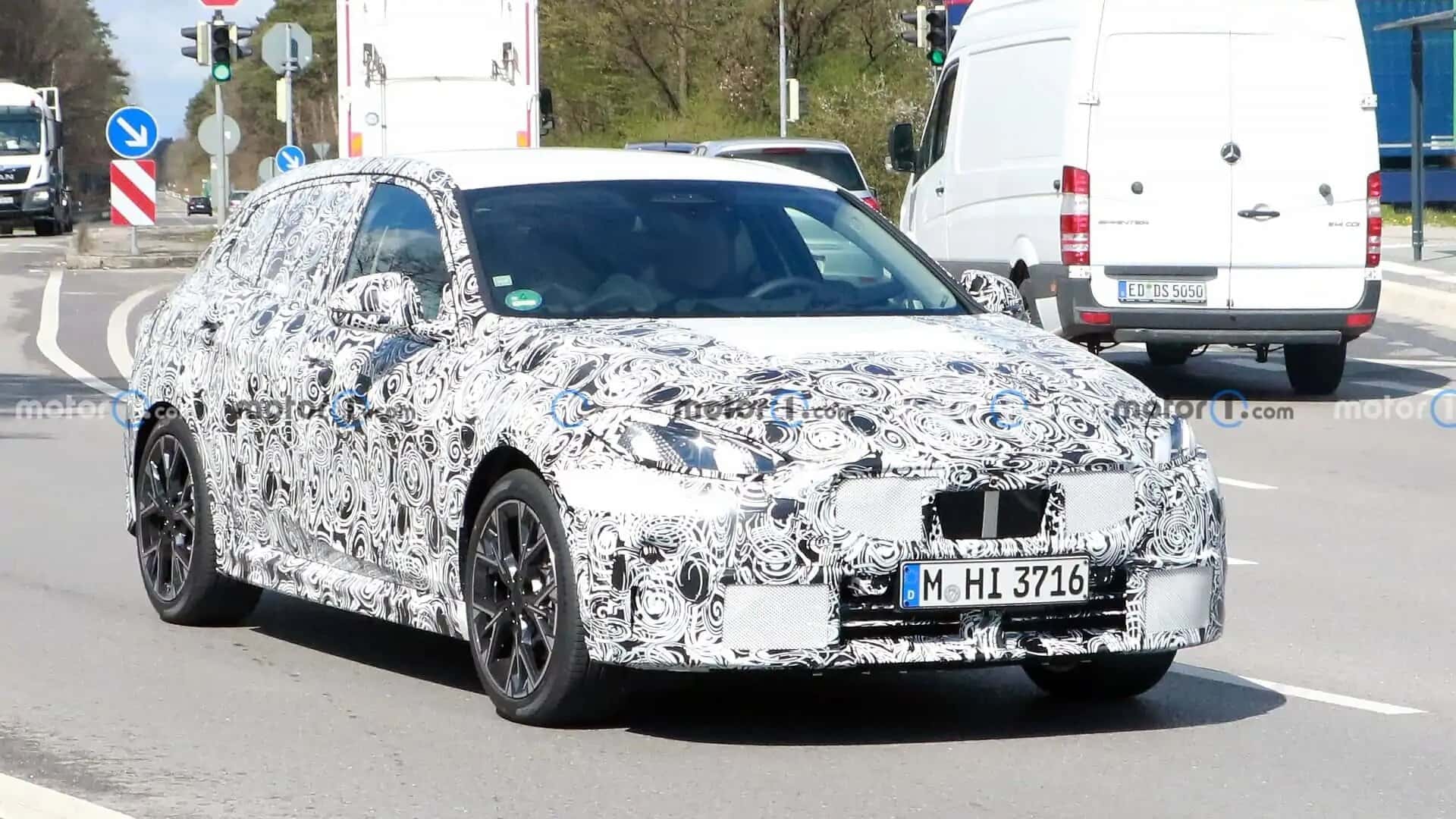 La prochaine génération de la BMW Série 1 aperçue en Allemagne