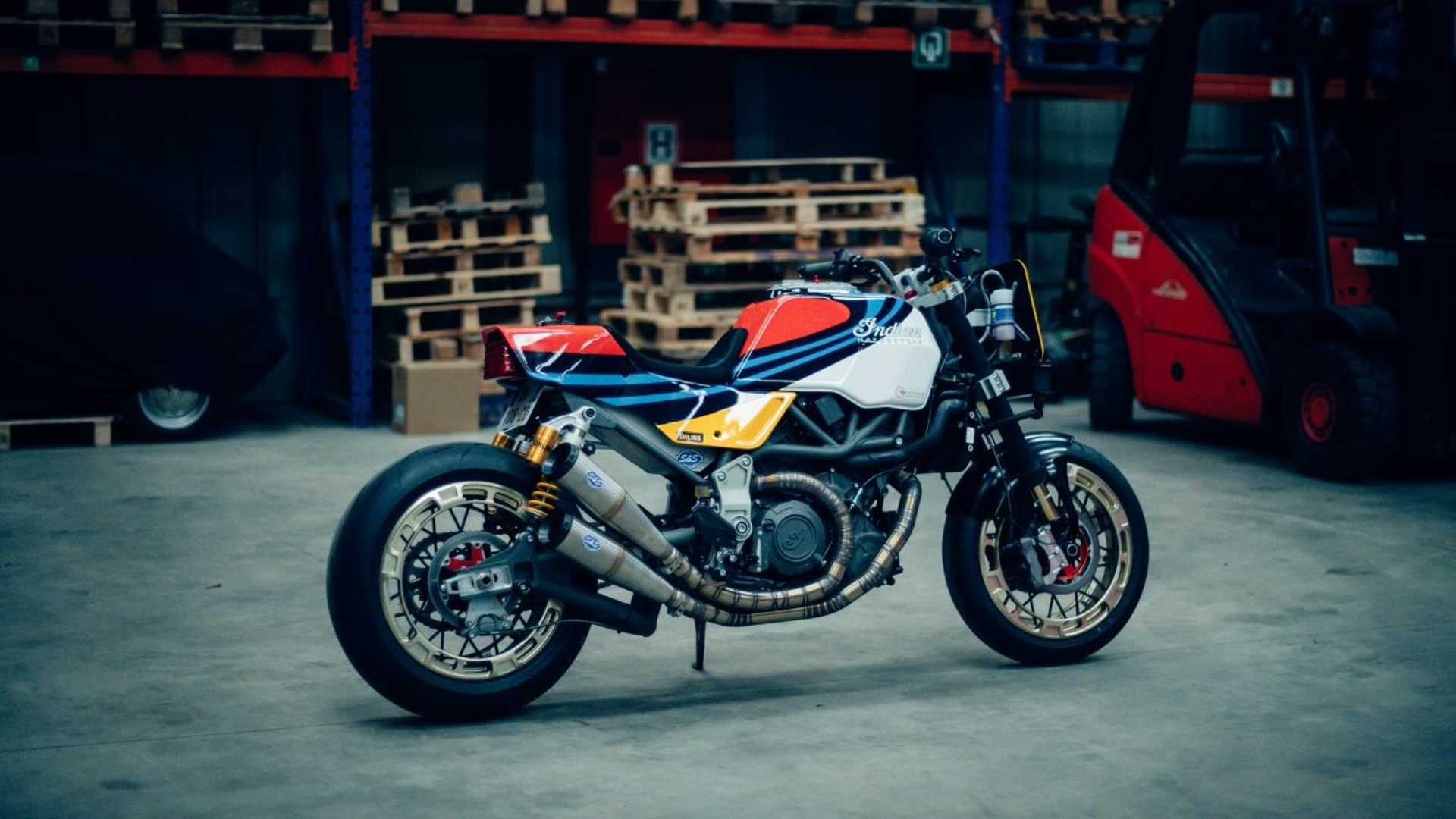 Workhorse Speed Shop Unveils Stunning Indian FTR AMA Custom