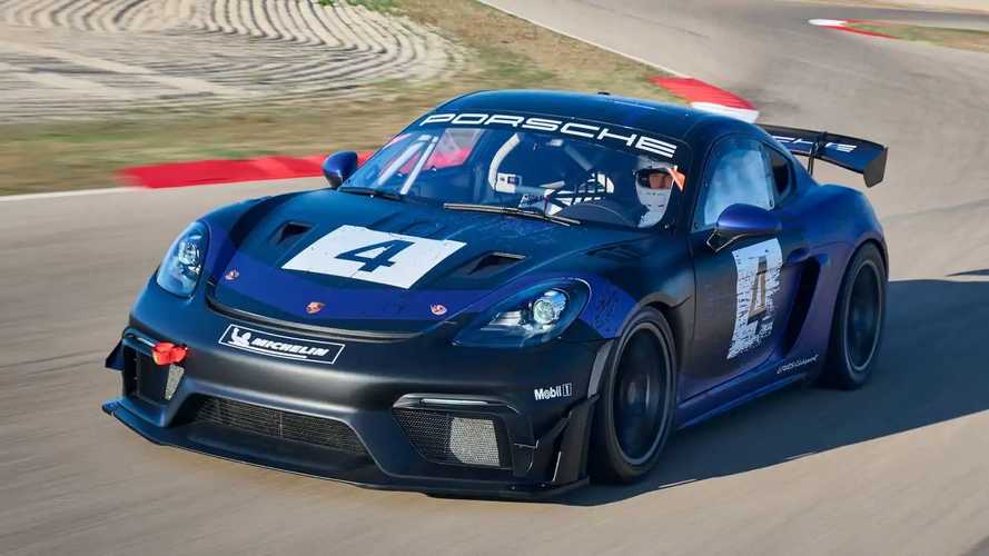 2022 Porsche 718 Cayman GT4 RS Clubsport Is A 500-HP Turn-Key Race Car