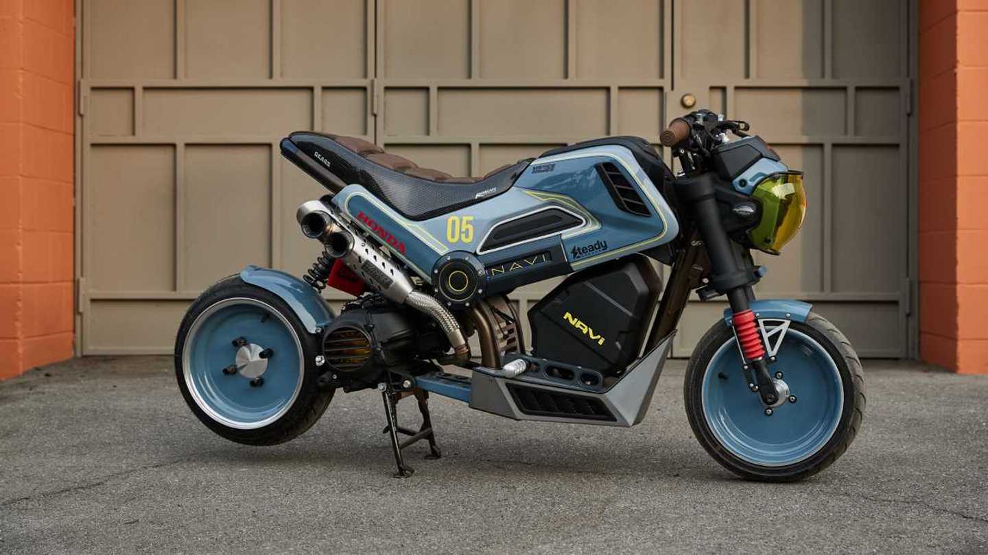 Custom Brands Reveal Modified Honda Navi MiniMOTOs