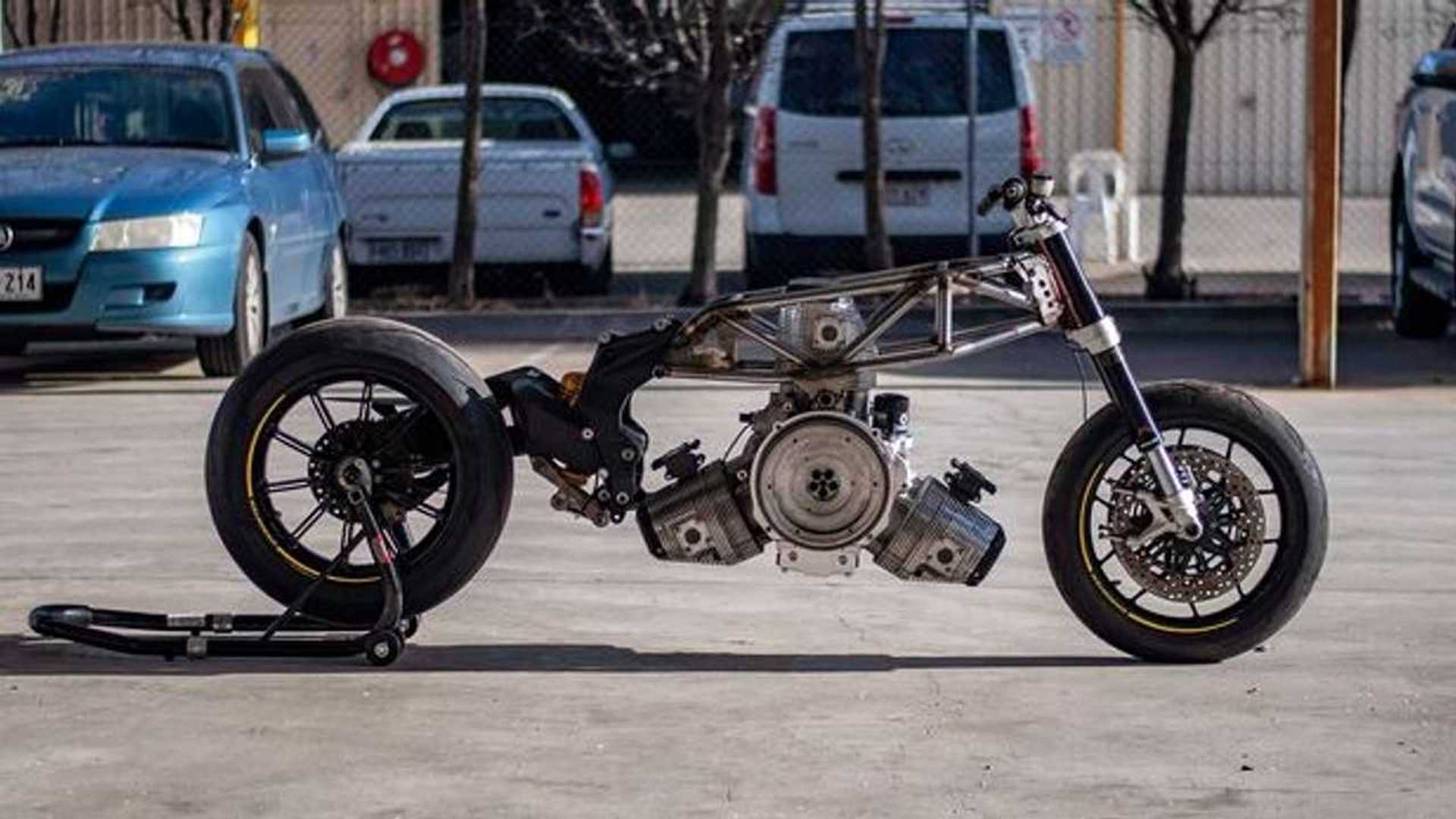 Radial Motion's Creation Could Be The Quirkiest Three-Cylinder Bike Out ...