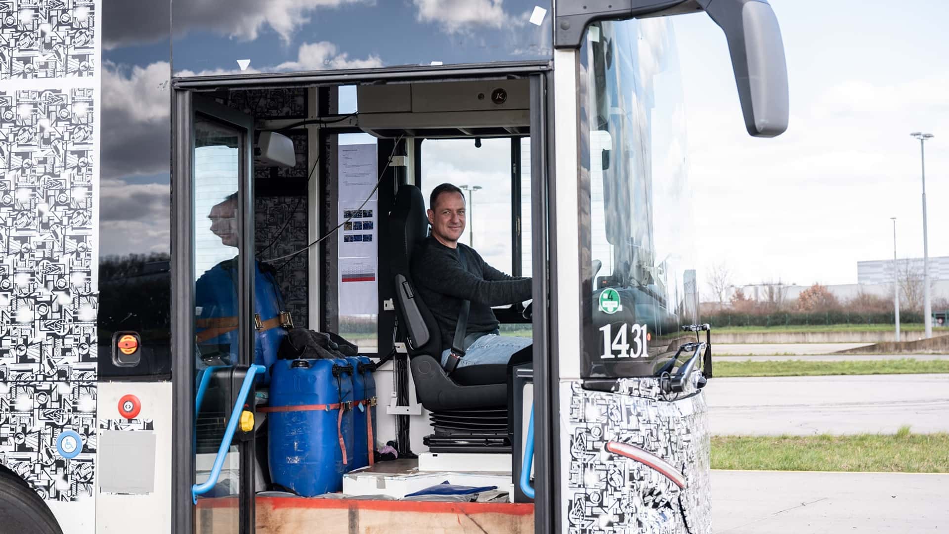 Cómo se prueba la durabilidad de los buses Setra