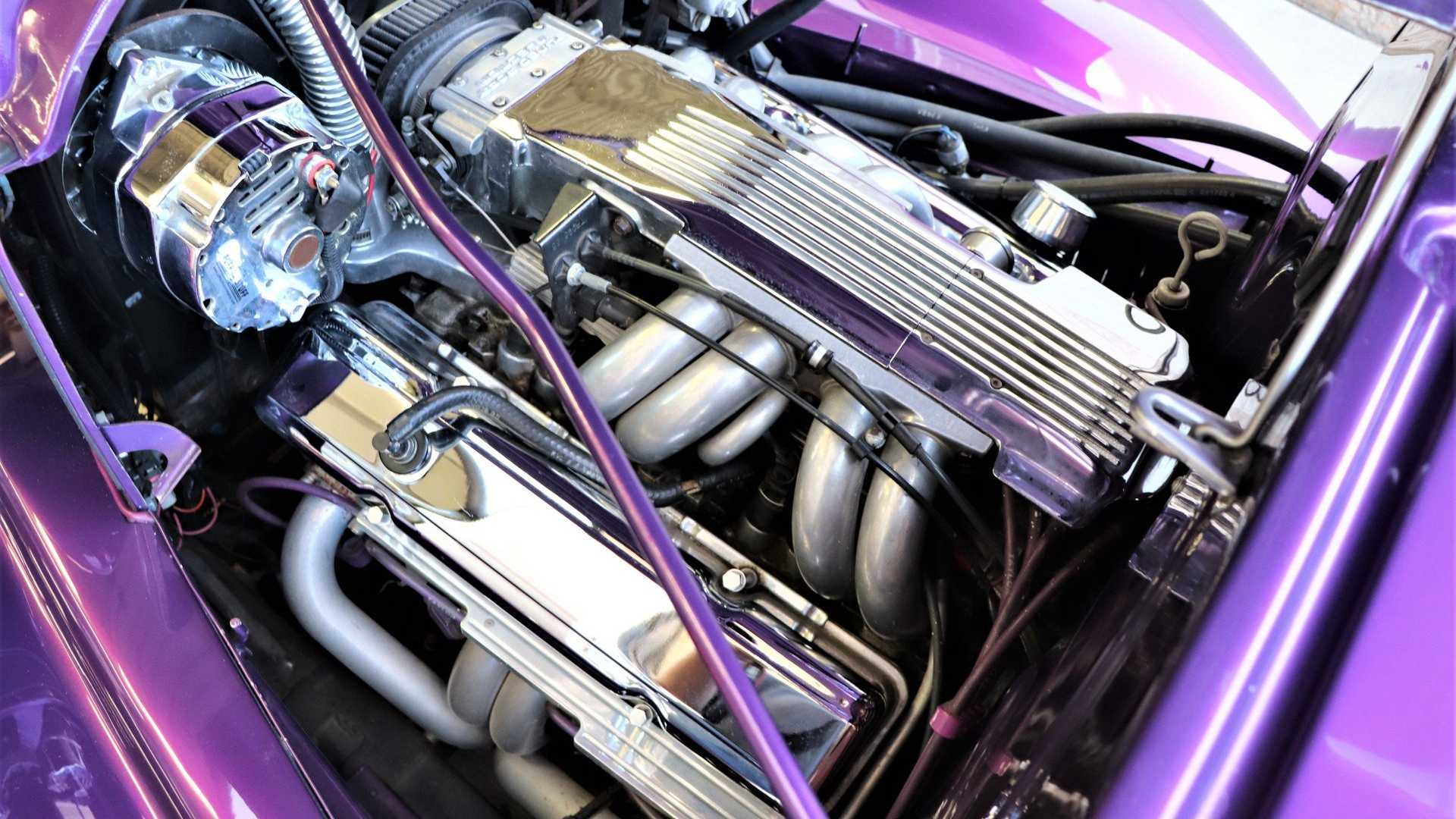 '38 Chevy Street Rod Is A Tubbed Purple Three-Seater | Motorious