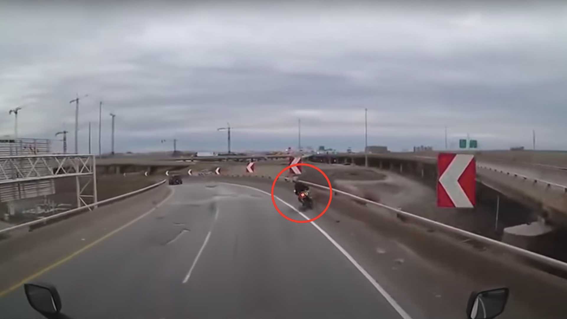 Opinion: Guy Flying Off Highway Ramp Proves We All Need Training