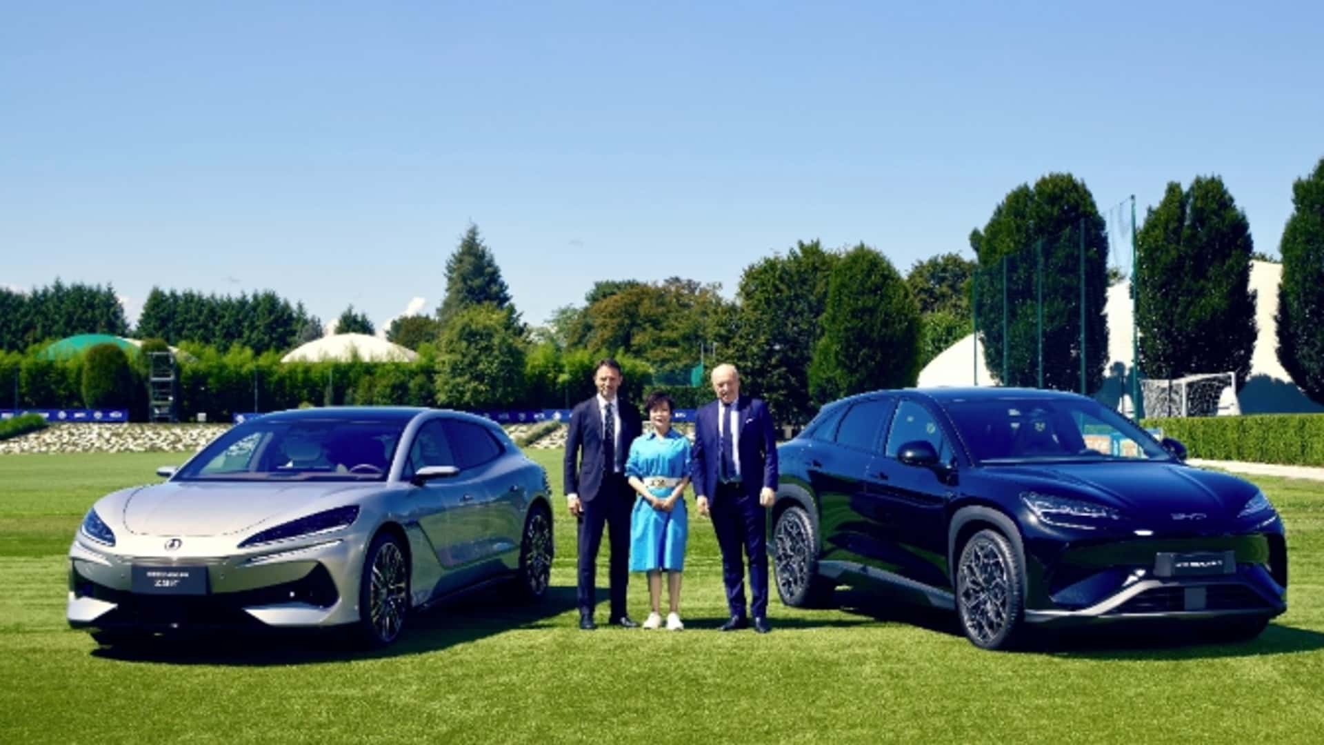 BYD substituirá Volvo em parceria com a Inter de Milão