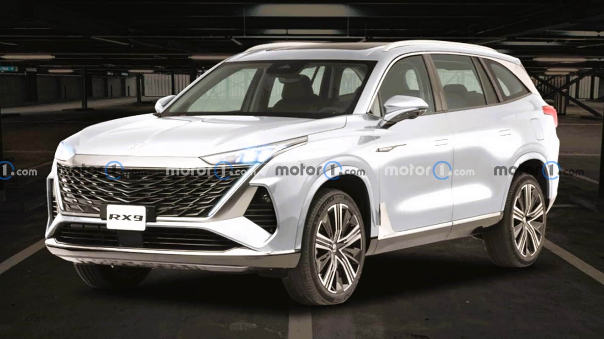 New MG RX9 2025: this is what the spectacular 7-seater budget SUV looks like!