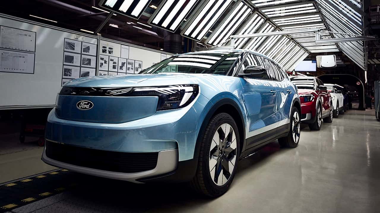Ford starts mass production of the all-electric Explorer