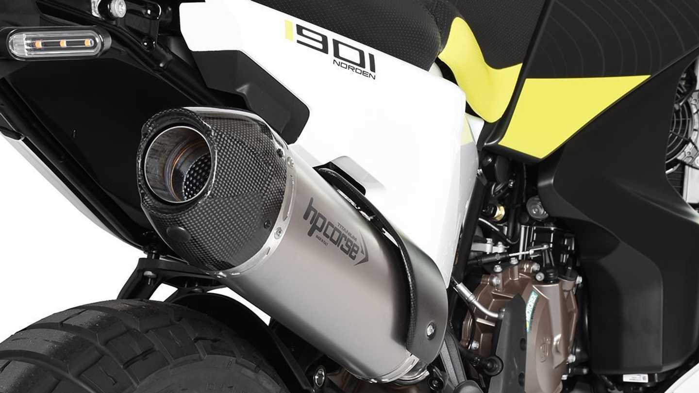 HP Corse Launches SP-1 Carbon Slip-On For KTM And Husky ADVs