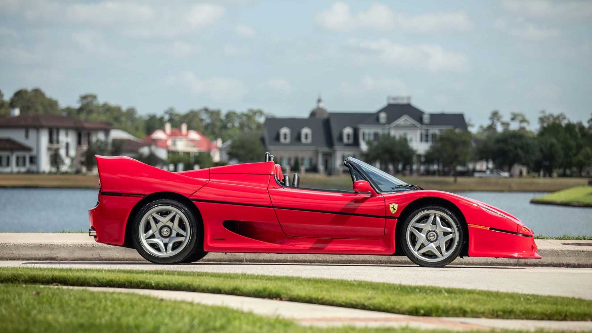 The Extreme Machine of the Nineties: 1995 Ferrari F50 Being Auctioned Off