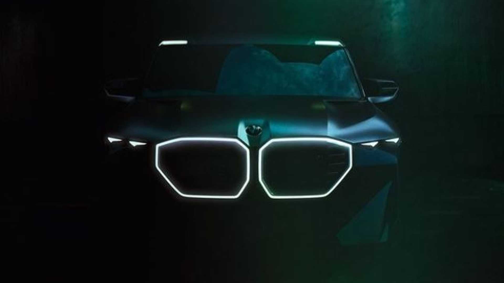 BMW XM: Erster Teaser des 700 PS starken Hybrid-Super-SUV
