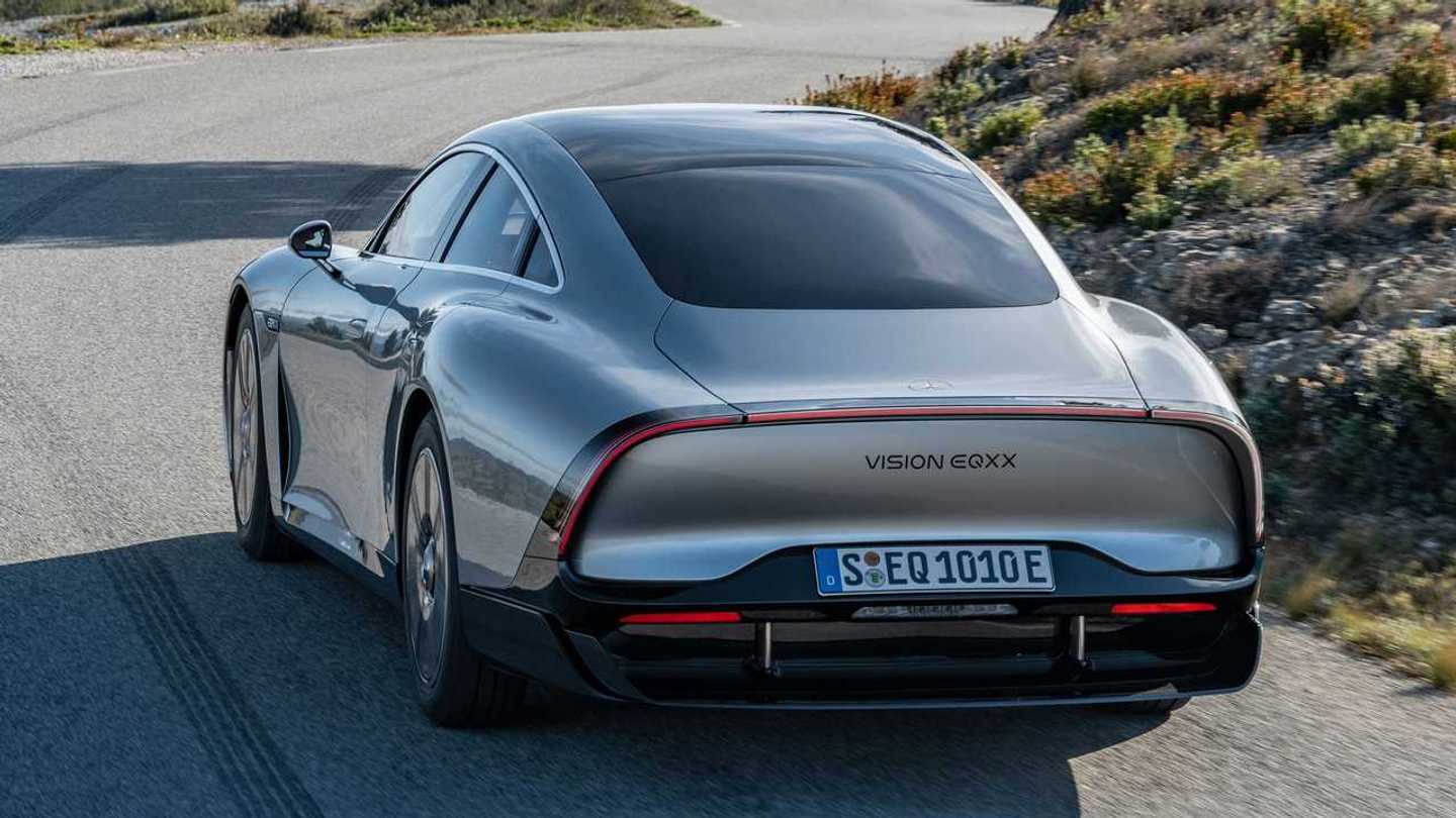 Mercedes-Benz Vision EQXX Goes 1,000 KM On Public Roads In One Charge ...