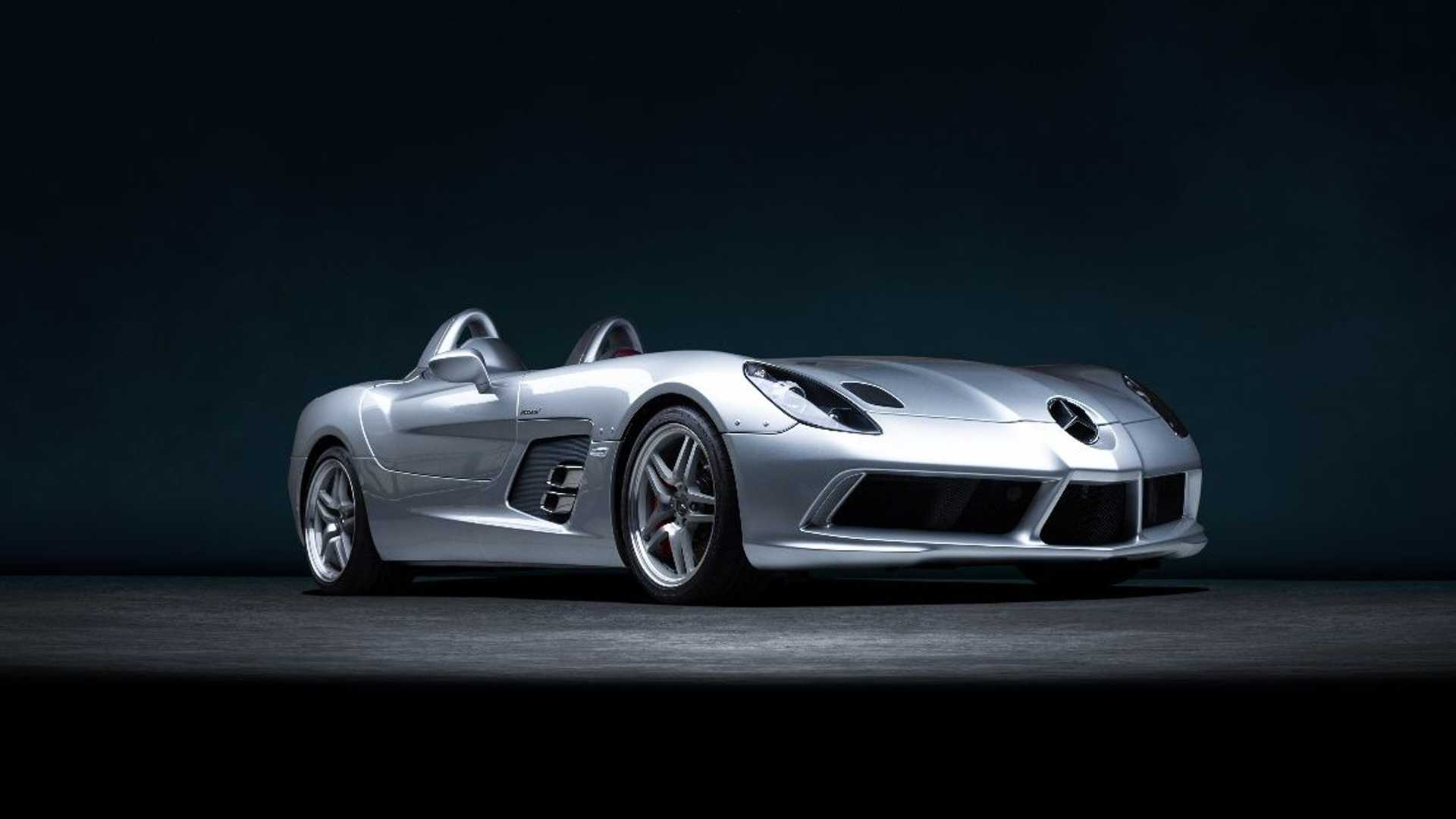 Une très rare Mercedes-Benz SLR Stirling Moss à la vente
