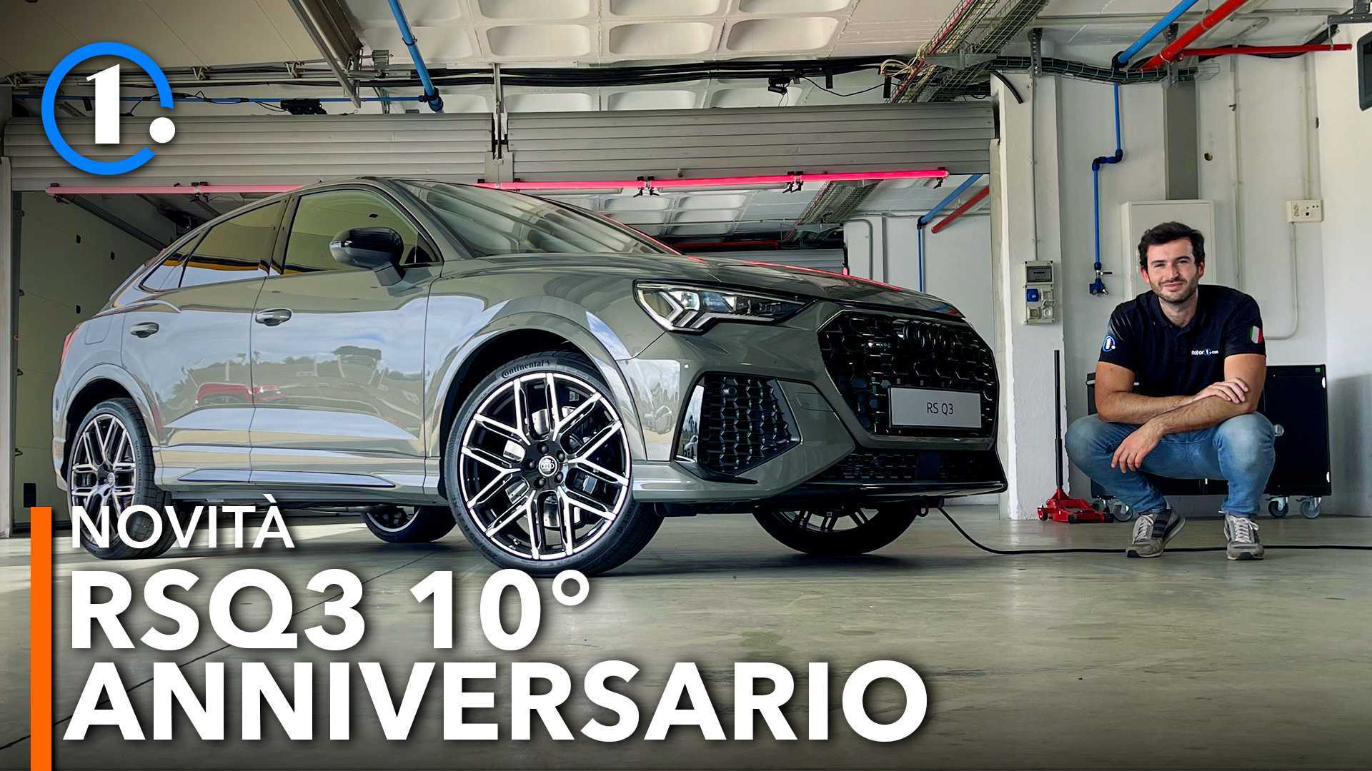 Audi RS Q3, 400 CV esclusivi per festeggiare i 10 anni
