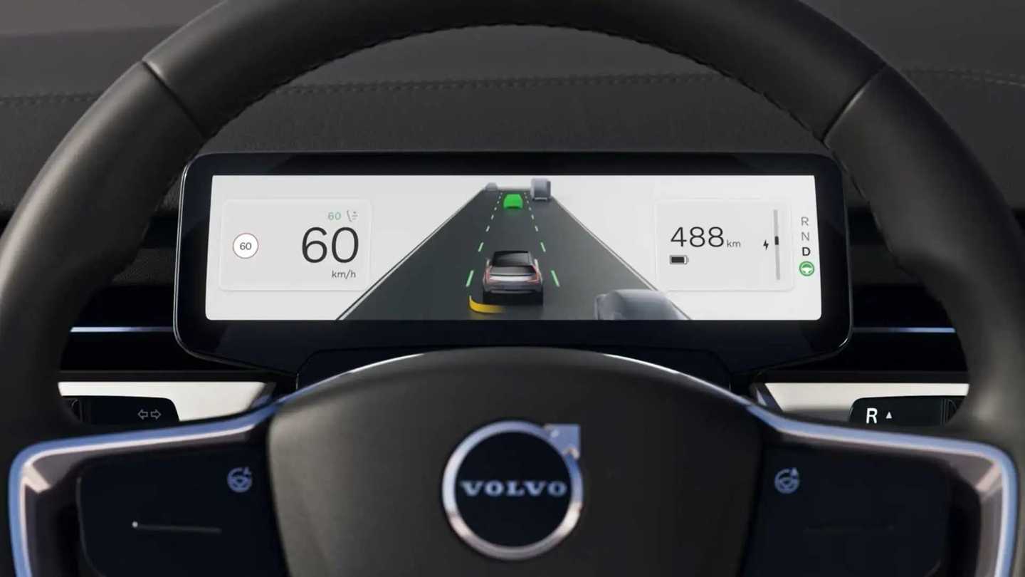 Volvo EX90 - Un intérieur hyper minimaliste pour le SUV électrique