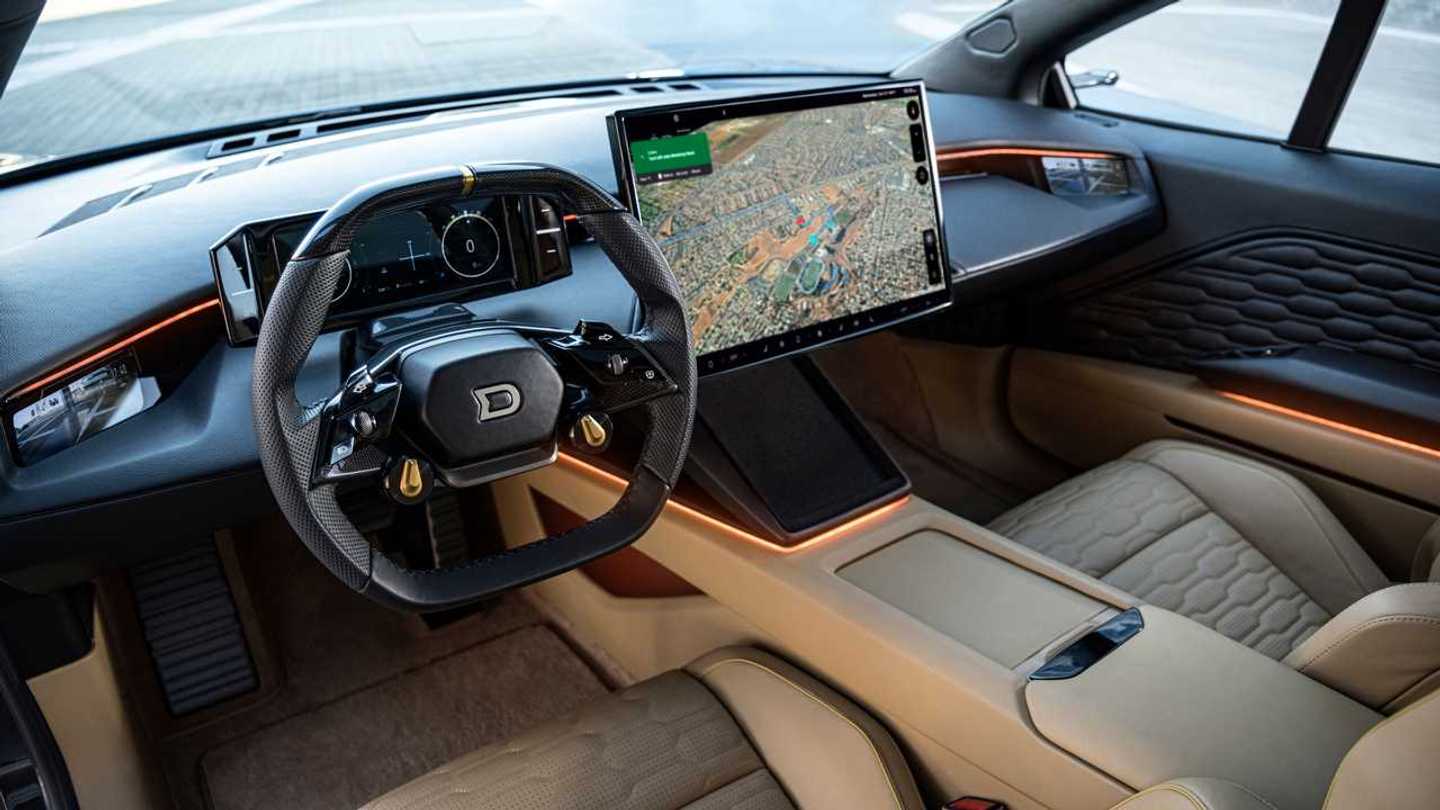 Drako Dragon Debuts Quad-Motor SUV With 2,000 HP, Gullwing Doors In LA