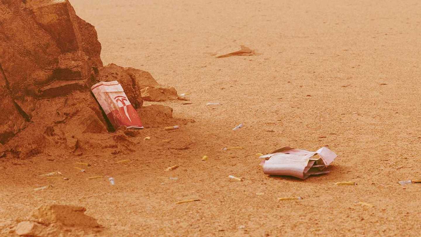 Elon Musk's Tesla Roadster Reaches Colonized And Littered Mars