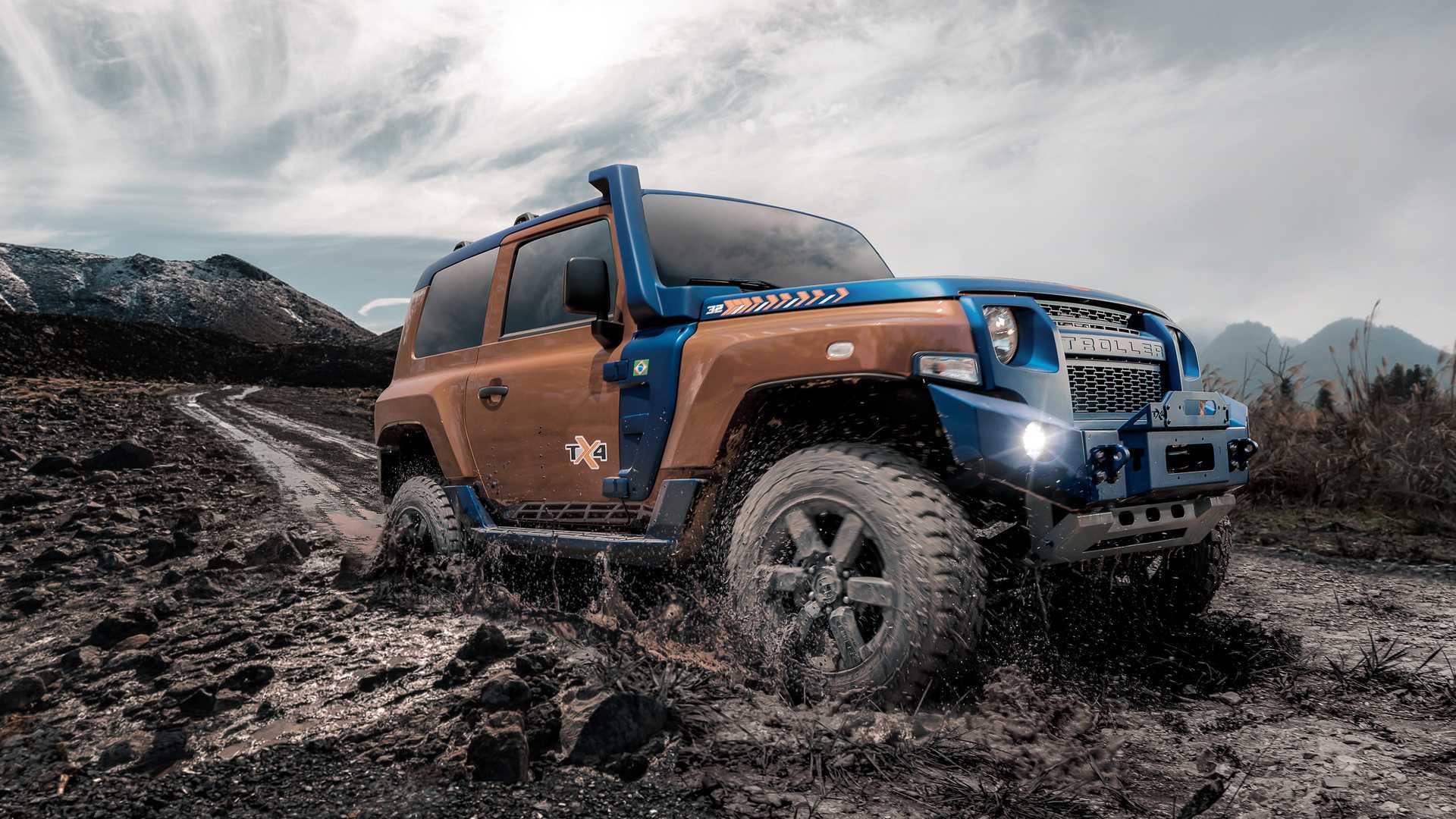 Ford Troller TX4 2020, el 'Bronco' todoterreno para Brasil