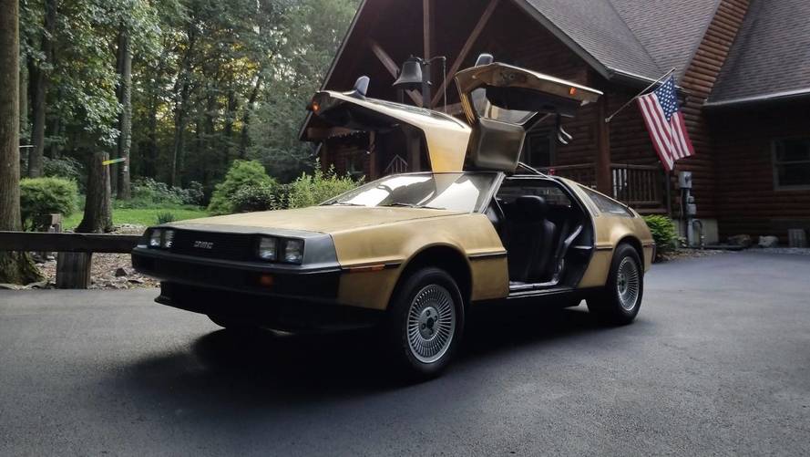 Buy This Strange Gold-Plated DeLorean, One Of Just Five