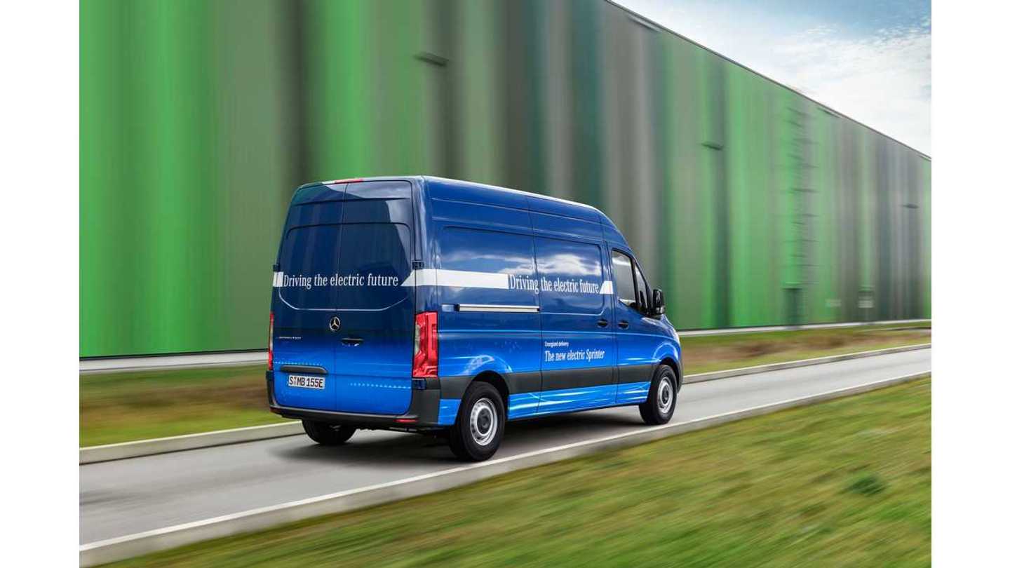 Mercedes-Benz Releases eSprinter Electric Van Specs