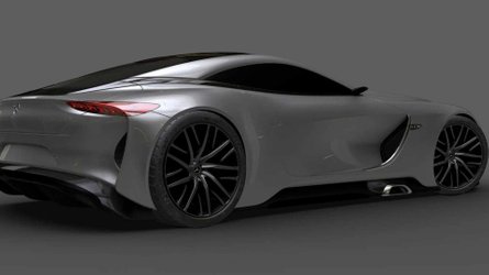 Mercedes-Benz SLR Vision Concept: un render impresionante