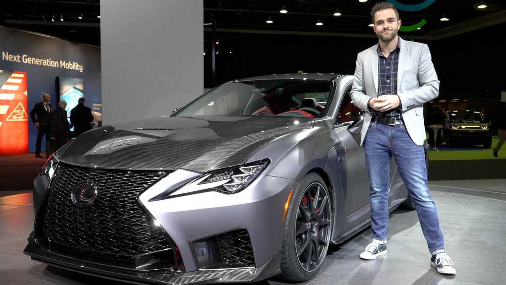2020 Lexus RC F Track Edition: Live From The Detroit Auto Show