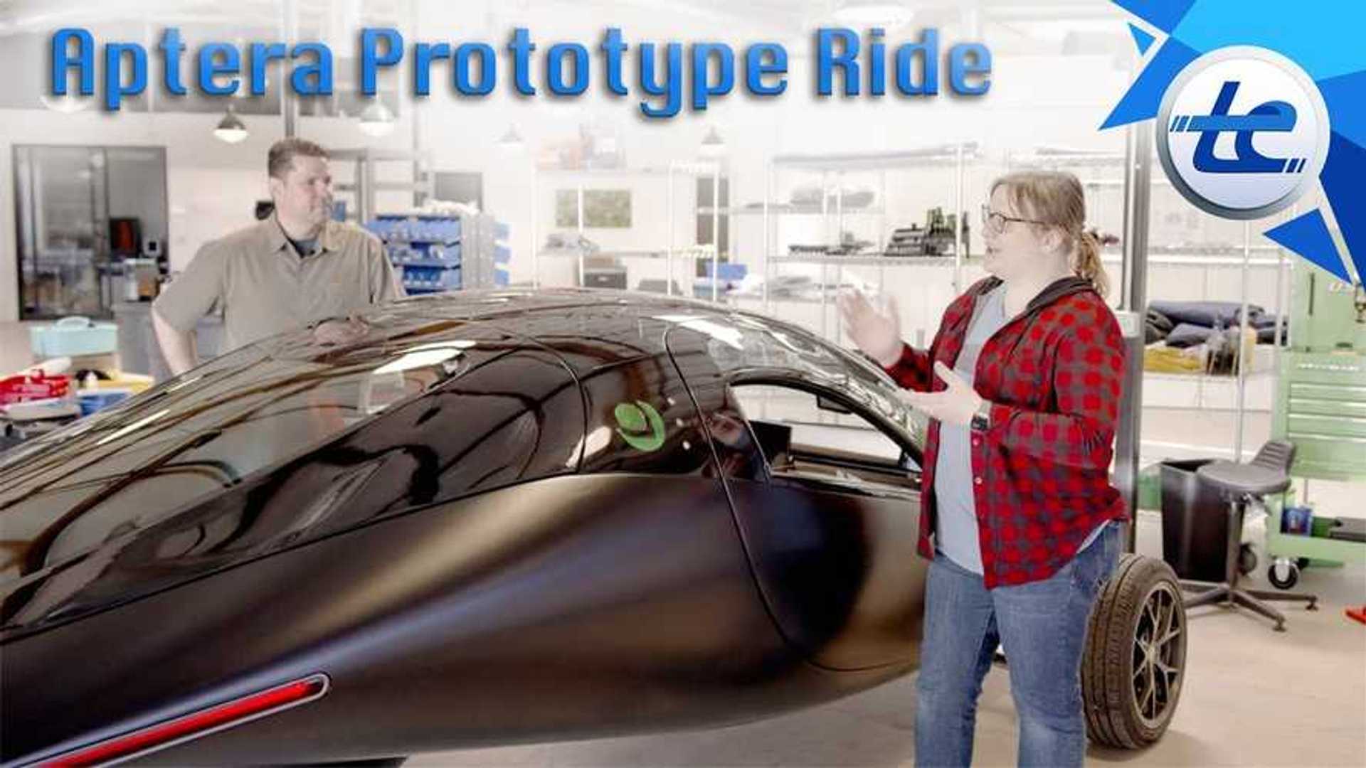 Aptera Alpha Prototype Takes Transport Evolved On A Quick Spin