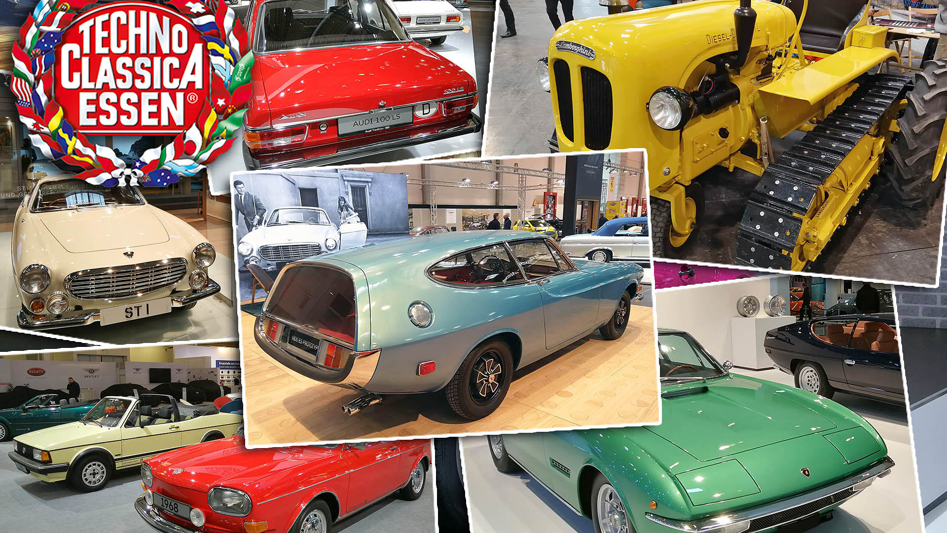 Ein Rundgang über die gigantische Oldtimermesse