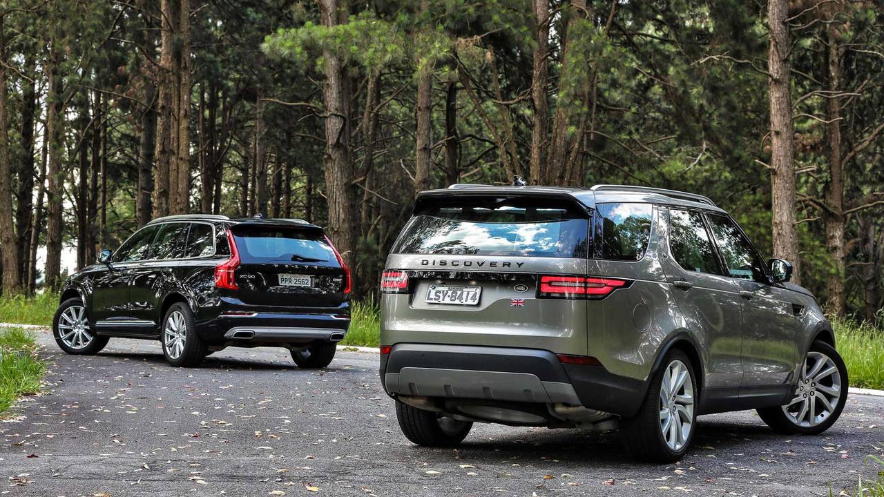 Comparativo Land Rover Discovery TD6 x Volvo XC90 D5 - Guerra dos tronos