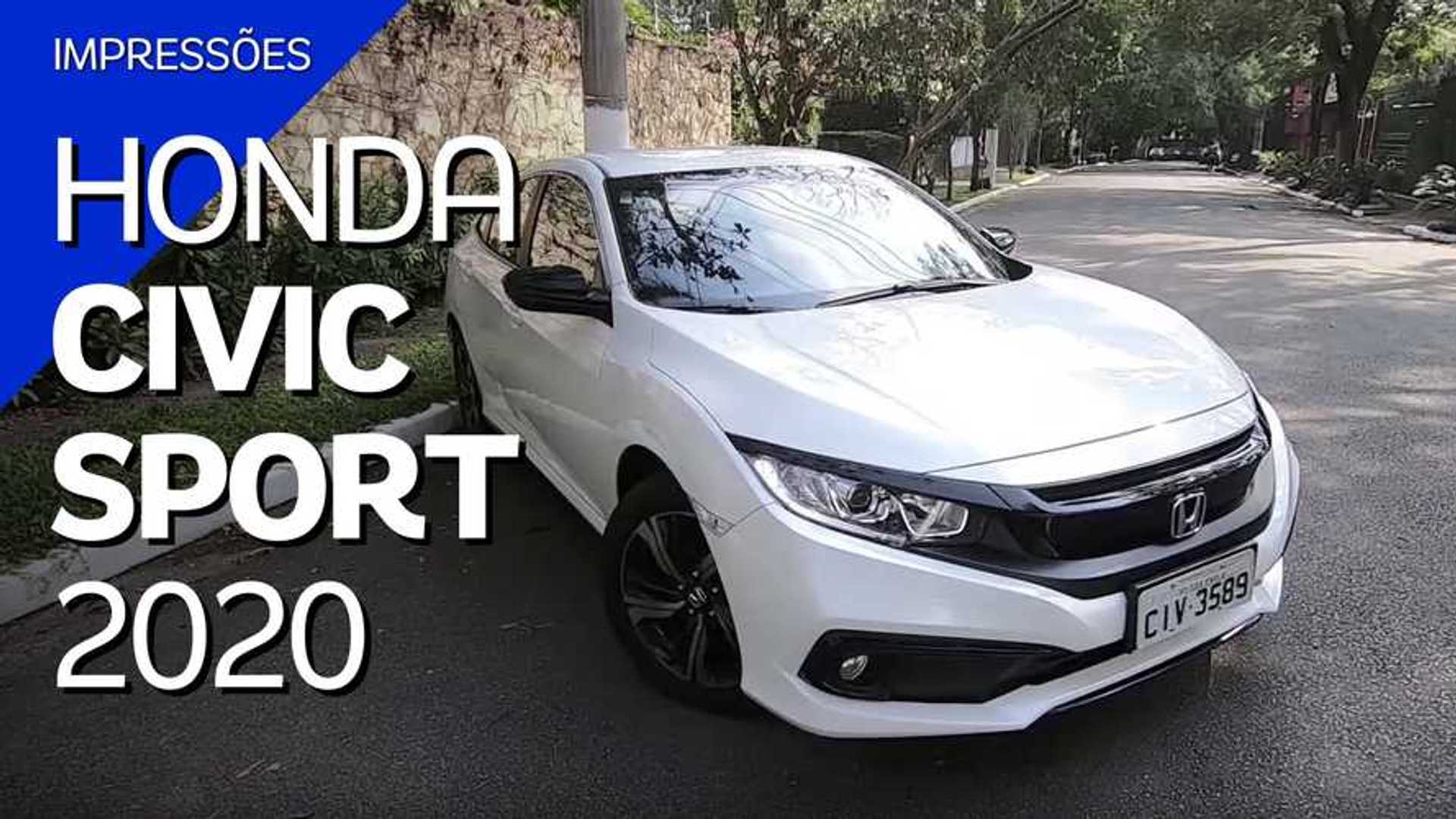 Vídeo: Honda Civic Sport 2020 tem o necessário por R$ 105.500?