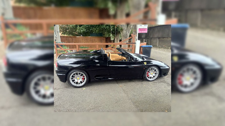 La Ferrari 360 Spider F1 de David Beckham est à vendre aujourd’hui