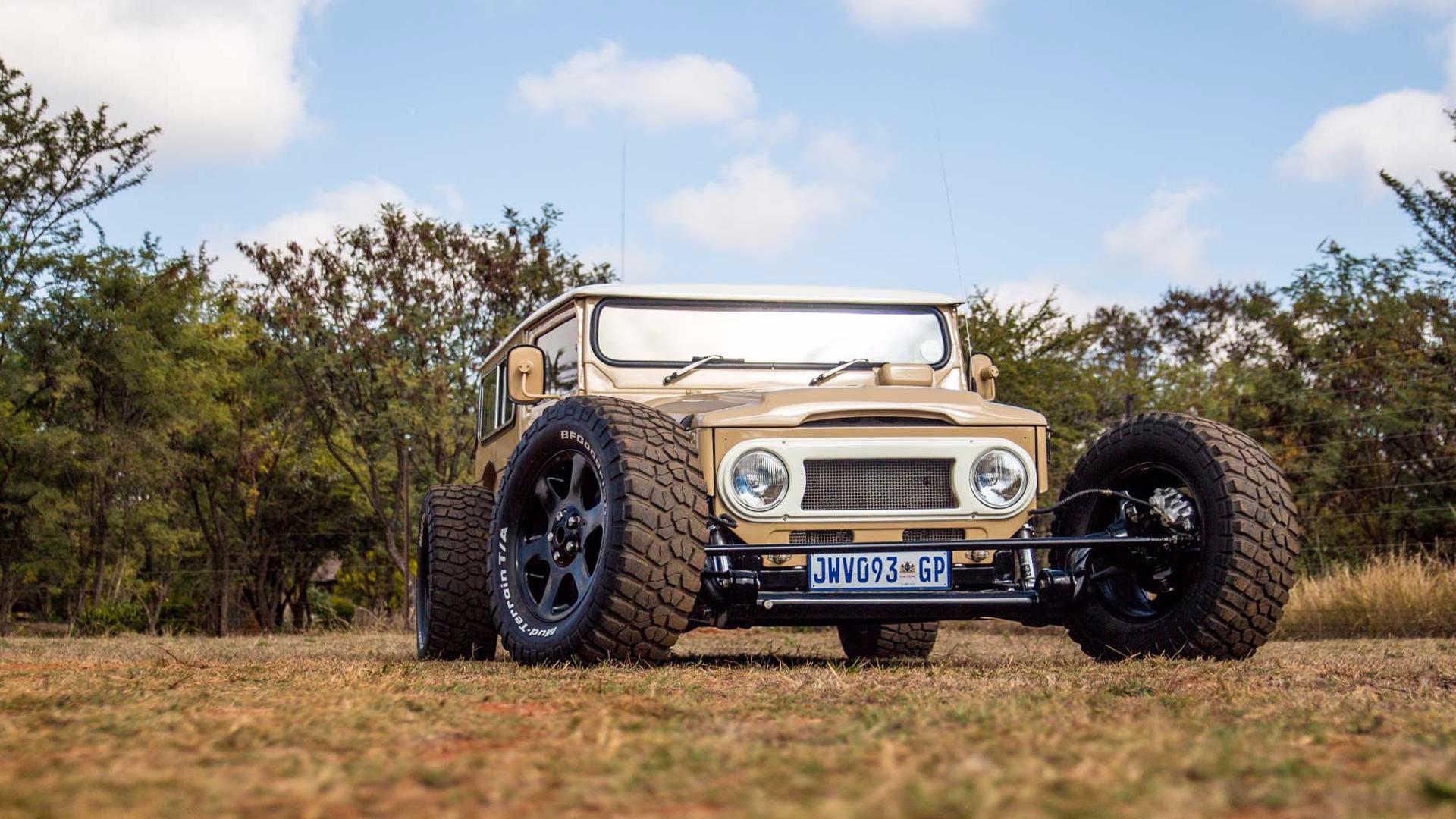 Toyota FJ40 Land Cruiser Hot Rod: una preparación increíble