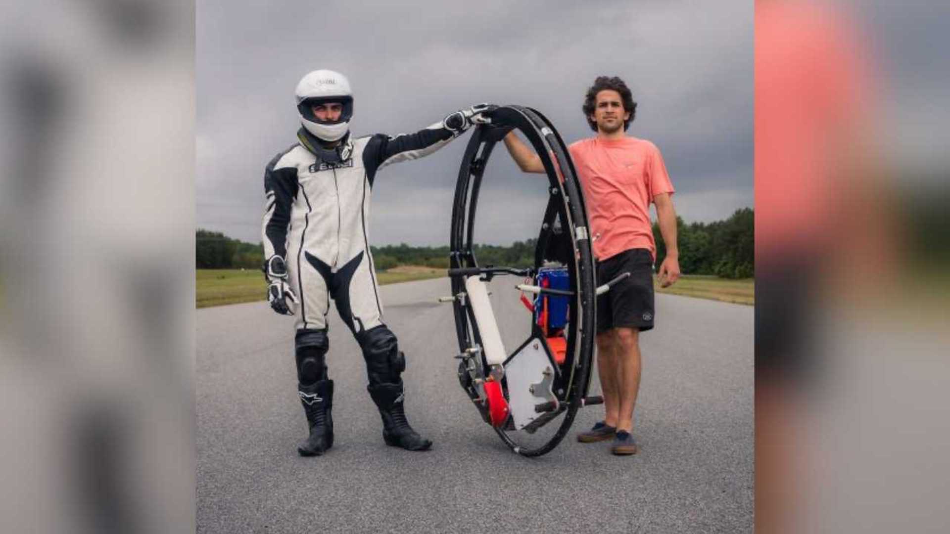 Would You Ride The World’s Fastest Monocycle?