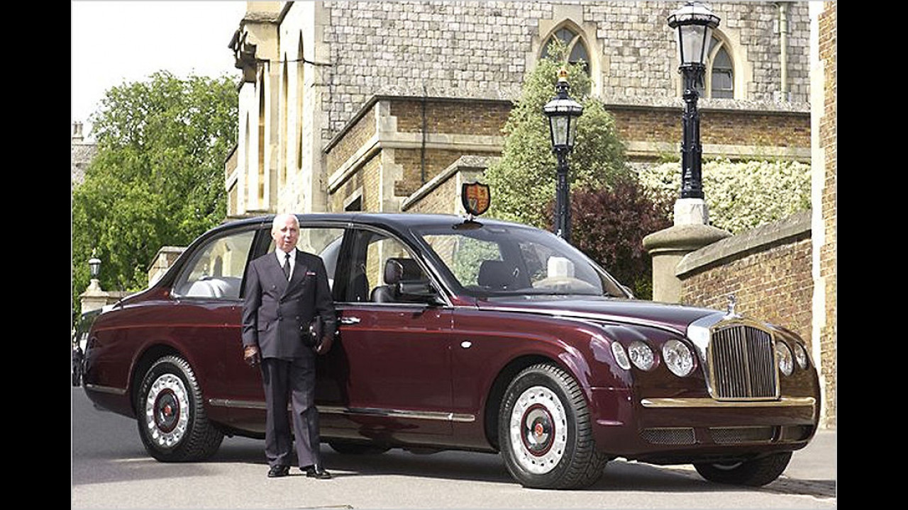 Der Fuhrpark von Queen Elizabeth II., ihrem Gefolge und ihren Ahnen