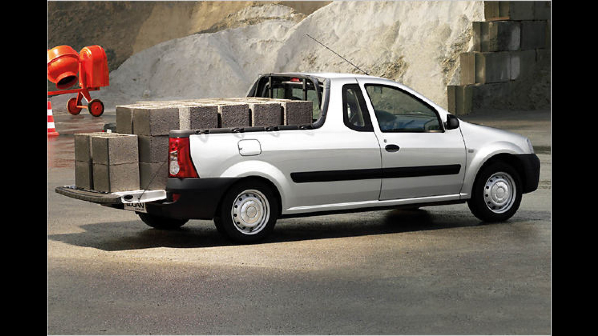 Jetzt als Pick-up: Vierte Variante des Dacia Logan kommt