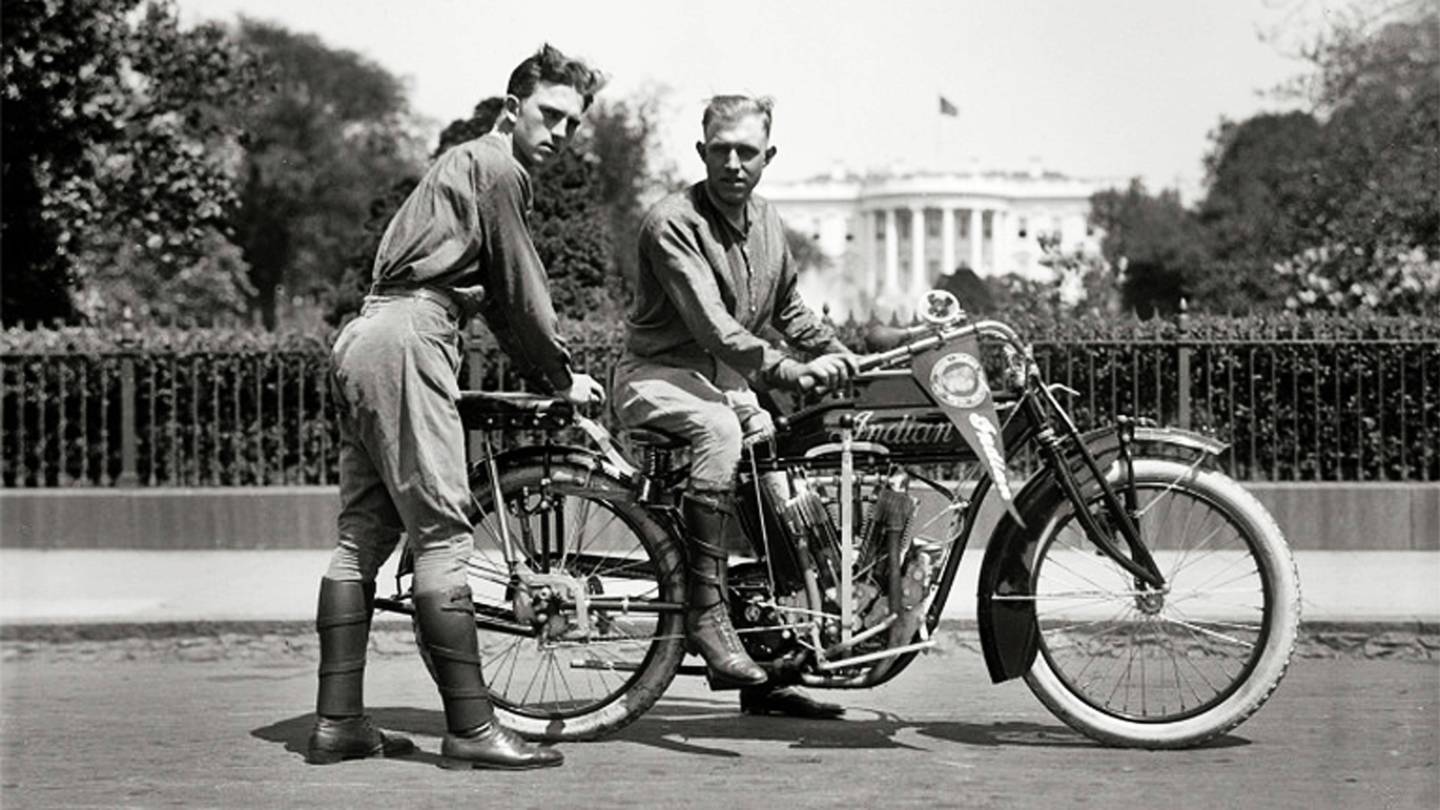Motorcycle History: Erwin Cannon Ball Baker