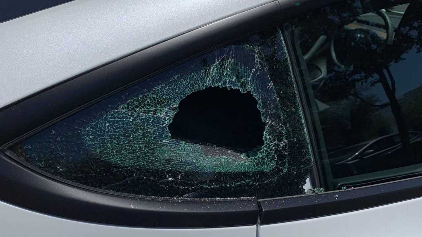 Remember The Tesla Glass-Breaking Butt? It Now Sits In Jail