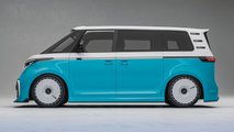 VW ID. Buzz kriegt Bodykit und weiße Räder von Prior Design
