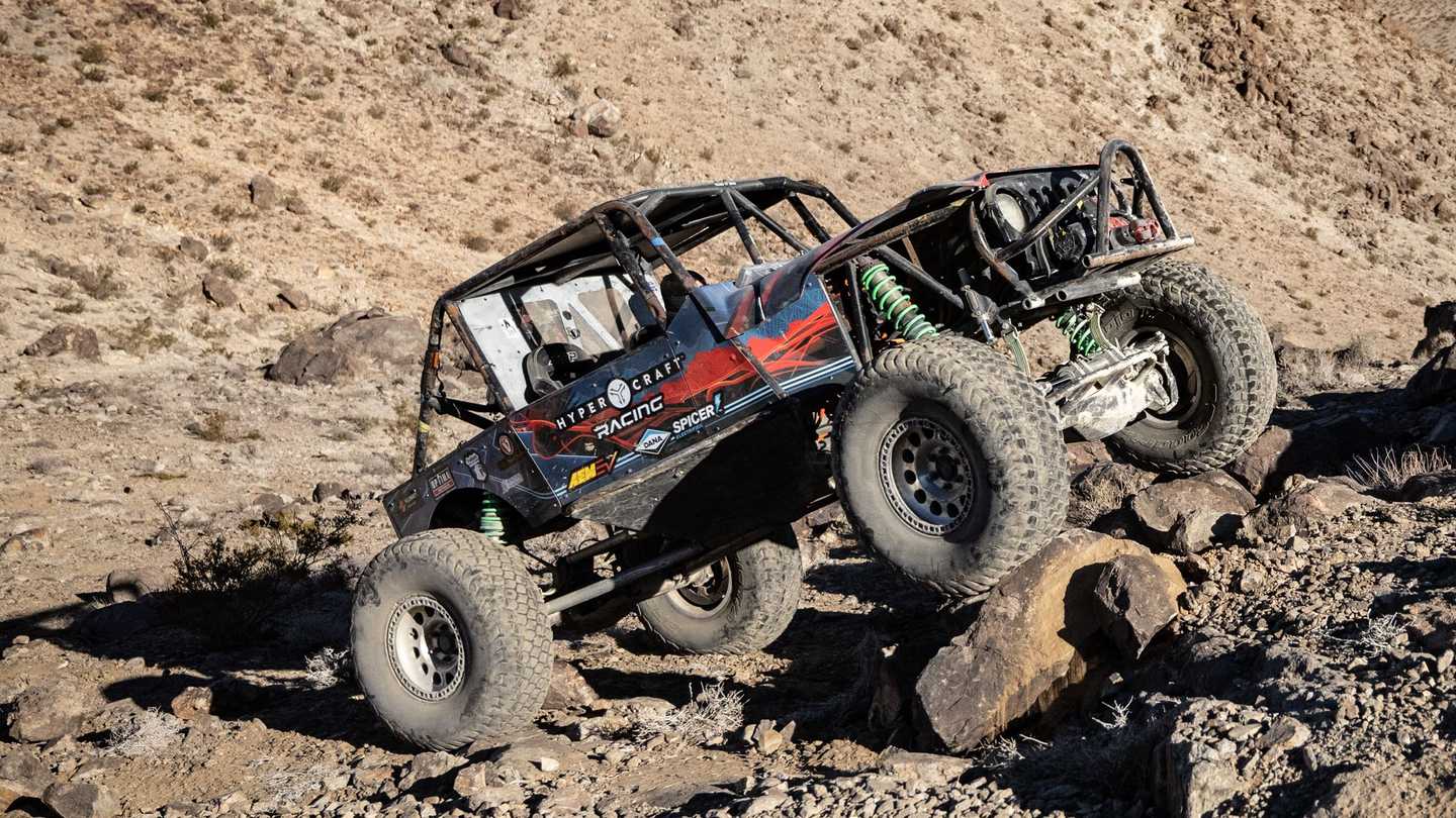 Driving A Rock Crawling Off-Road EV At King Of The Hammers