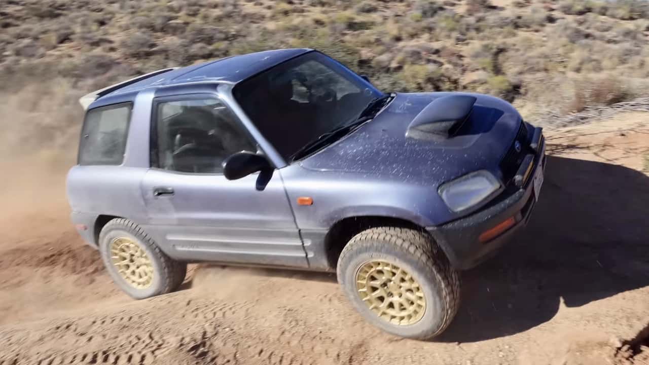 Who Said The Original RAV4 Wasn't An Off-Road Beast?