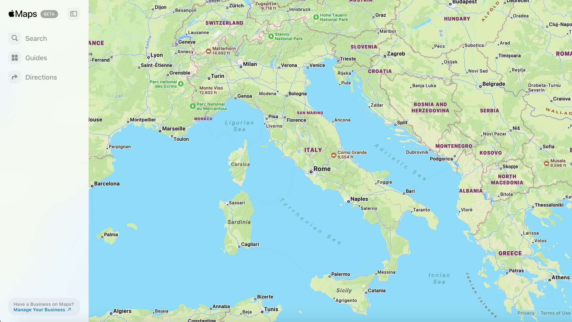 Le mappe di Apple sbarcano su computer