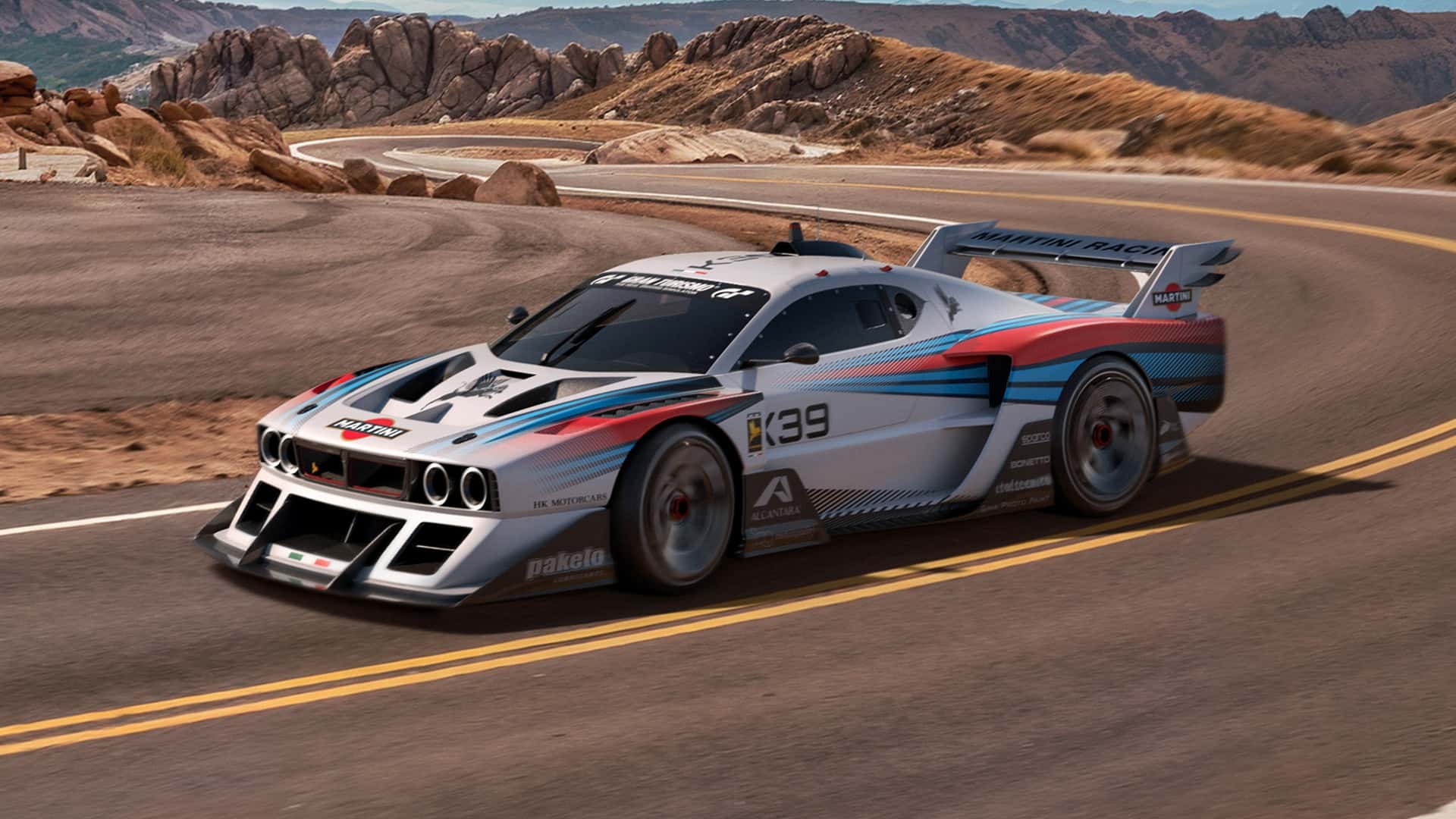 Il restomod Lancia alla conquista della Pikes Peak