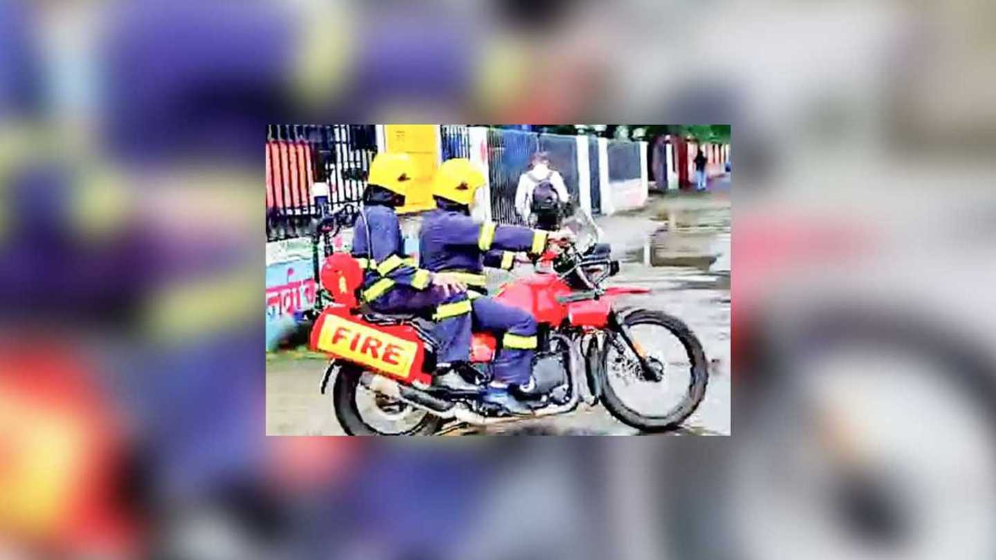 Check Out These Royal Enfield-Based Firefighting Bikes