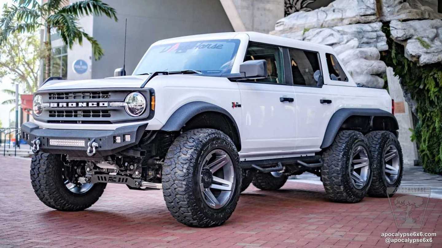 Apocalypse Dark Horse: un salvaje Ford Bronco 6x6