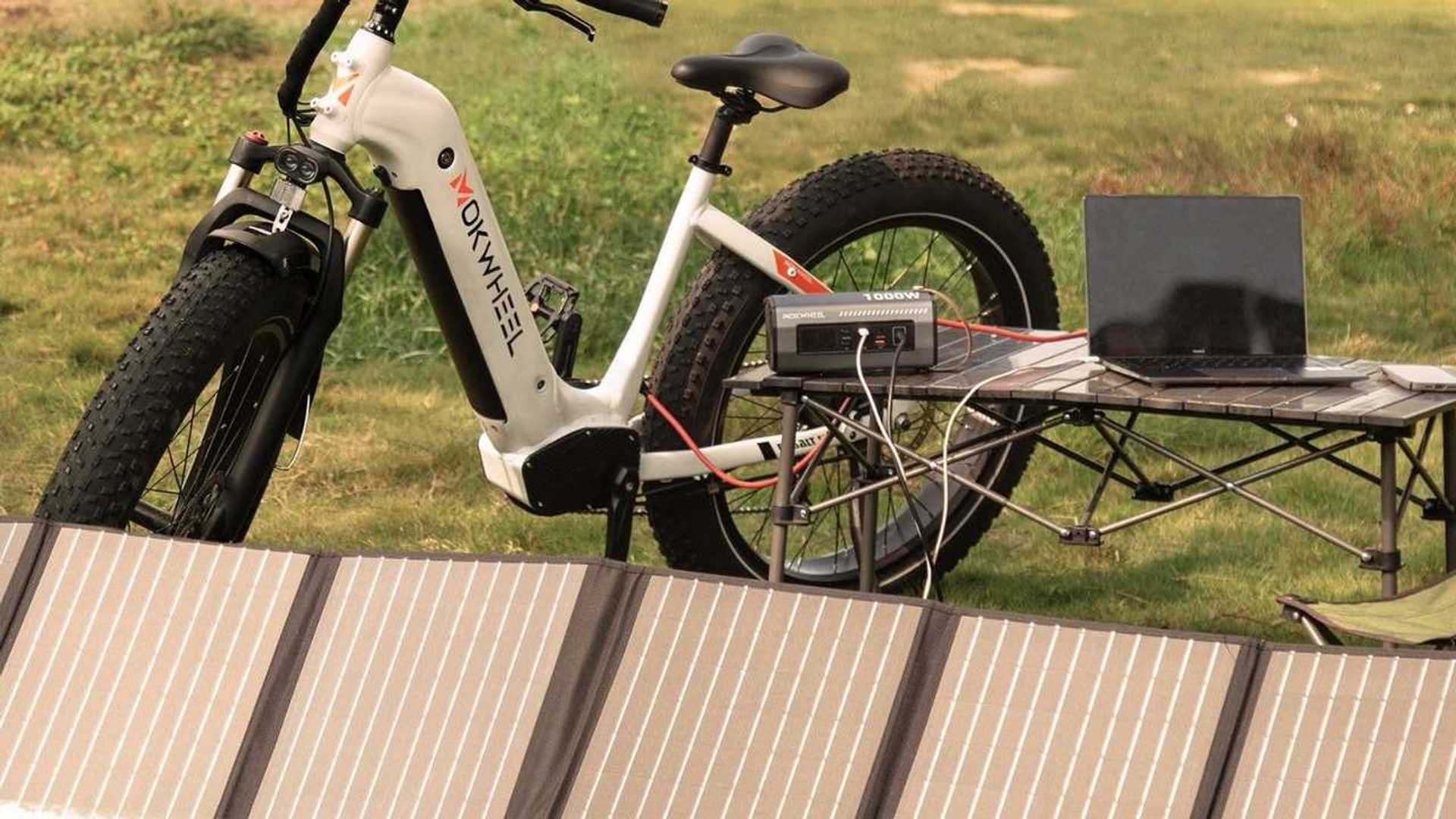 Mokwheel’s Latest E-Bike Can Charge Itself And All Your Gadgets, Too